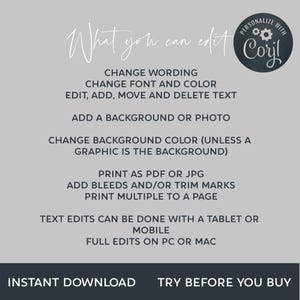 Editable Sunglasses Valentine's Day Gift Tag Template, Printable Eye ...