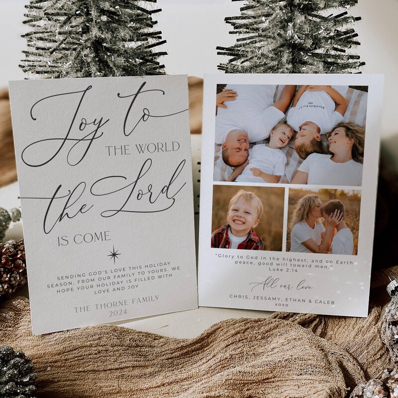 Religious Christmas Cards - Etsy