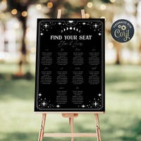 Crescent Moon Seating Plan - Etsy