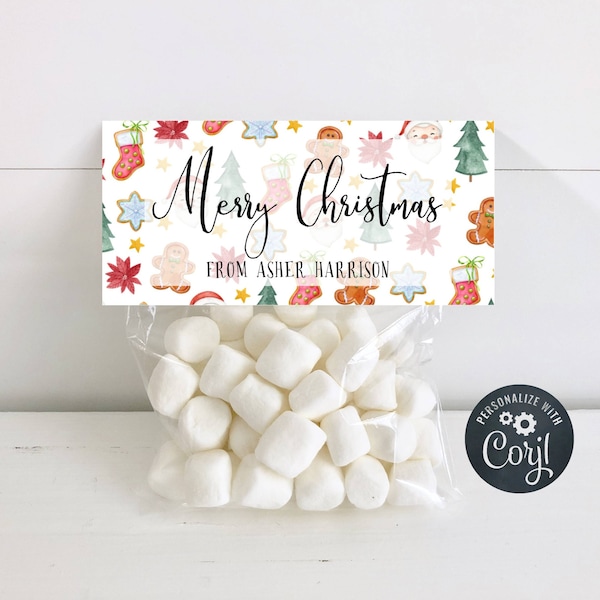 Snowman Bag Topper - Etsy