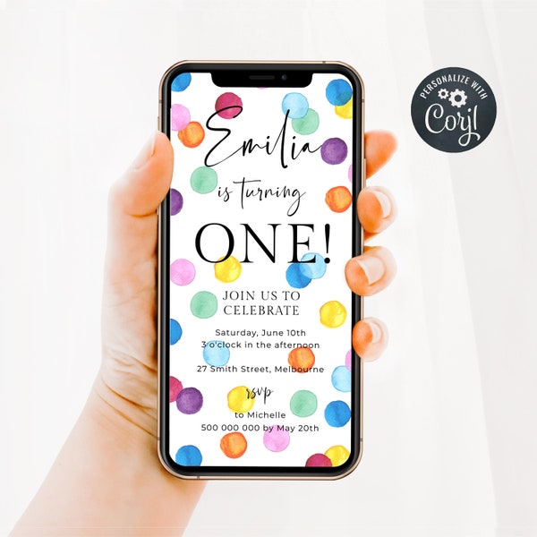 Polka Dot 1st - Etsy