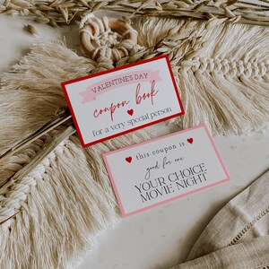 Editable Valentine's Day Coupon Template, Printable Love Partner Coupon ...