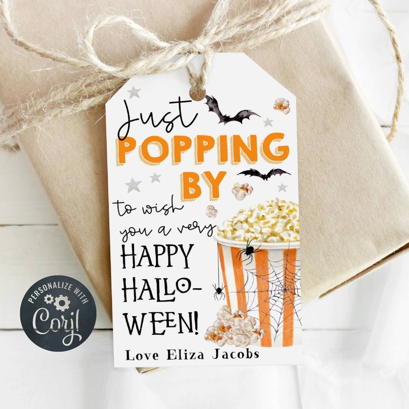 Popcorn Tags - Etsy