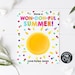 Summer Play Dough Card Template, Printable Have A Won-doh-ful Summer ...