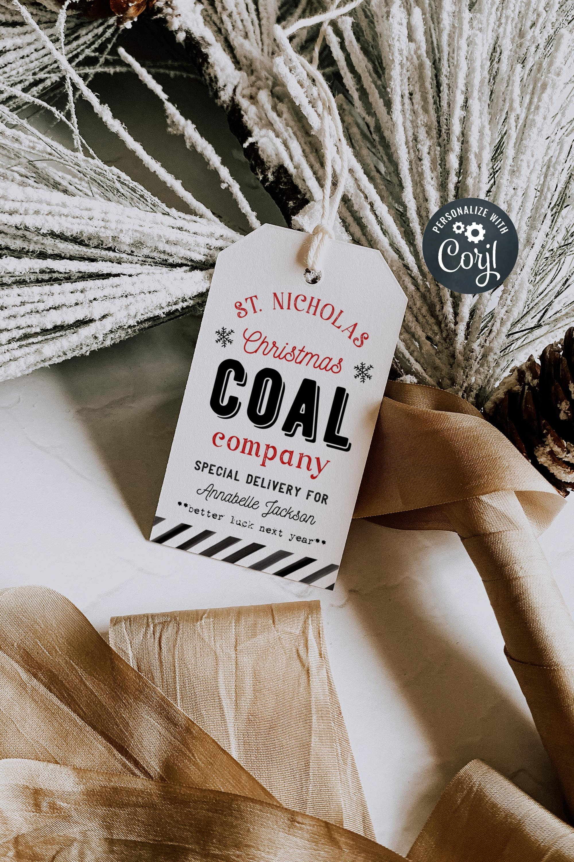 Coal For Christmas Gift