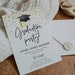 Confetti Graduation Party Invitation Template Printable - Etsy