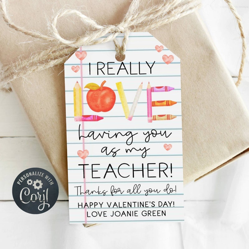 Teacher Valentines - Etsy
