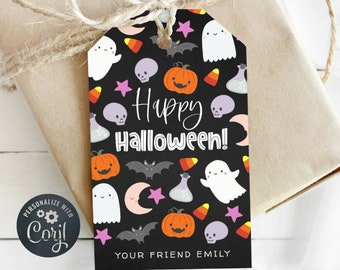 Fa-boo-lous Halloween Tags. Hope Your Halloween is - Etsy