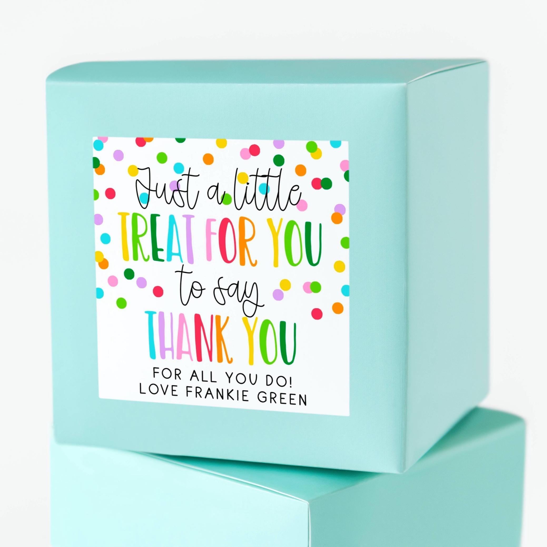 Thank You for All You Do Gift Tag Template, Printable Treat for You ...