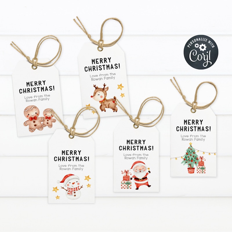 Christmas Gift Tags - 60+ Gift Ideas for 2025