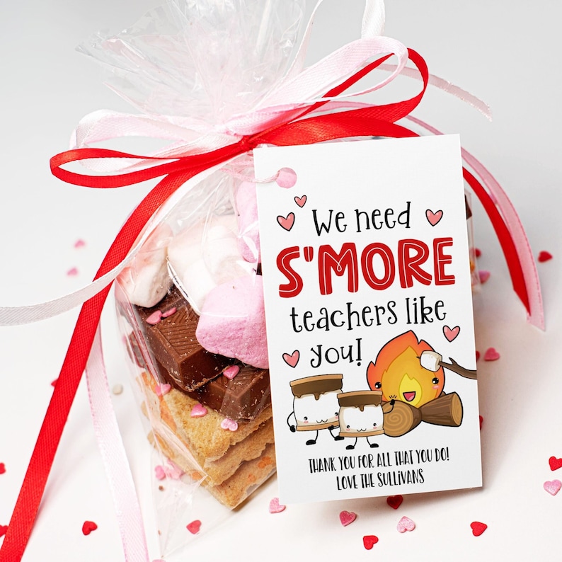 We Need S'more Teachers Like You Gift Tag Template, Printable Smores ...