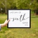 Last Day of Sixth Grade Sign 2024, Printable 6th Grade Class Sign ...