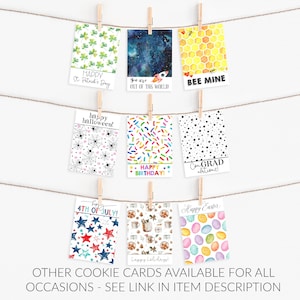 Printable Graduation Caps Mini Cookie Card, Congratulations Class of ...