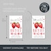 Berry Best Teacher Gift Tag Template, Printable Strawberry Teacher ...