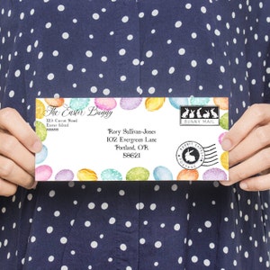 Editable Letter From the Easter Bunny Envelope Template, Printable ...