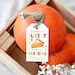 Pumpkin Pie Thanksgiving Gift Tag Template, Editable Any Way You Slice ...