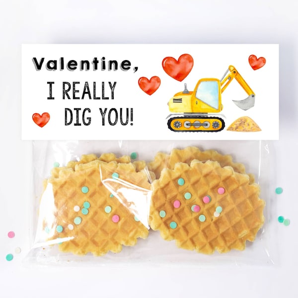 I Dig You Valentine Stickers - Etsy