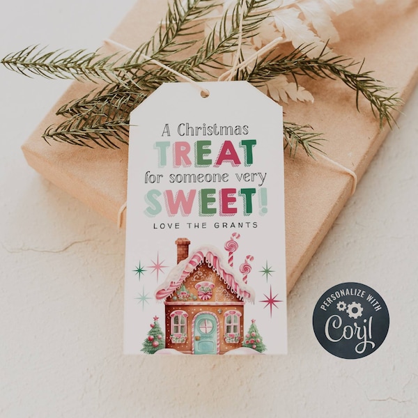 Christmas Treat Tags - Etsy