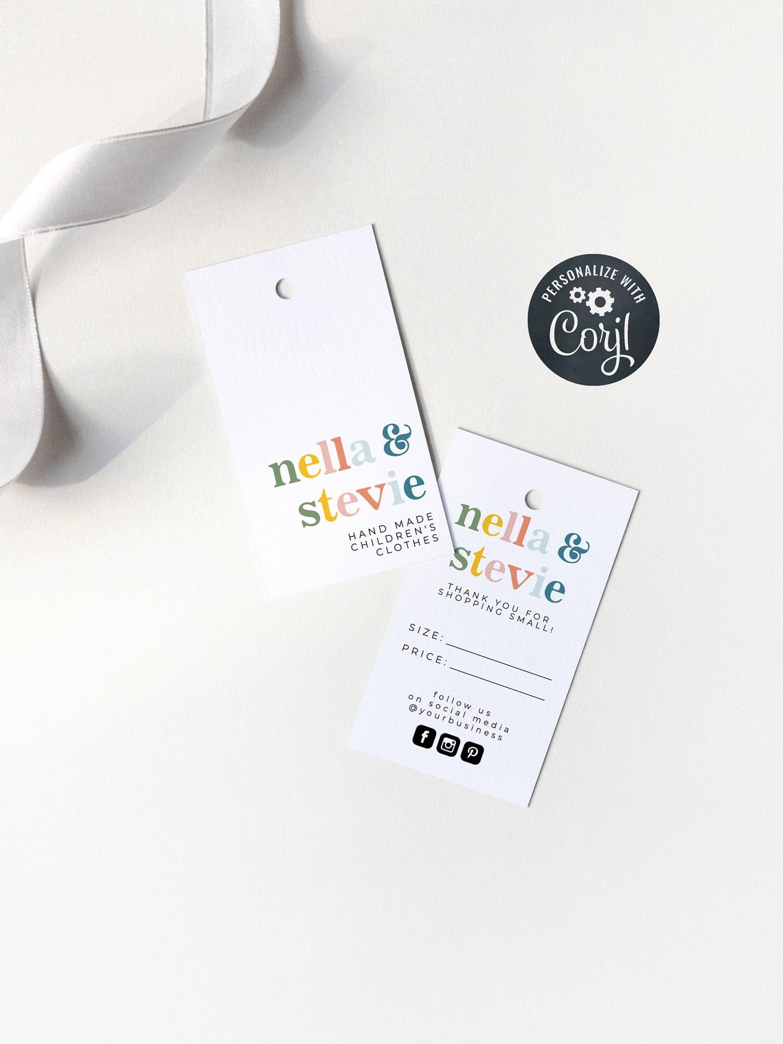 Editable Small Business Price Tag Template Printable | Etsy