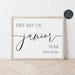 First Day of Junior Year Sign 2025-2026, Printable 11th Grade Sign ...