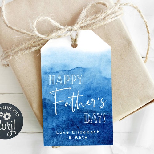 Father's Day Gift Tags. Tags for Dad. Printable PDF. - Etsy