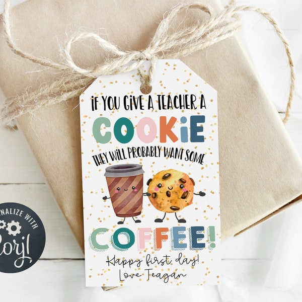 Back to School Gift Tags - Etsy