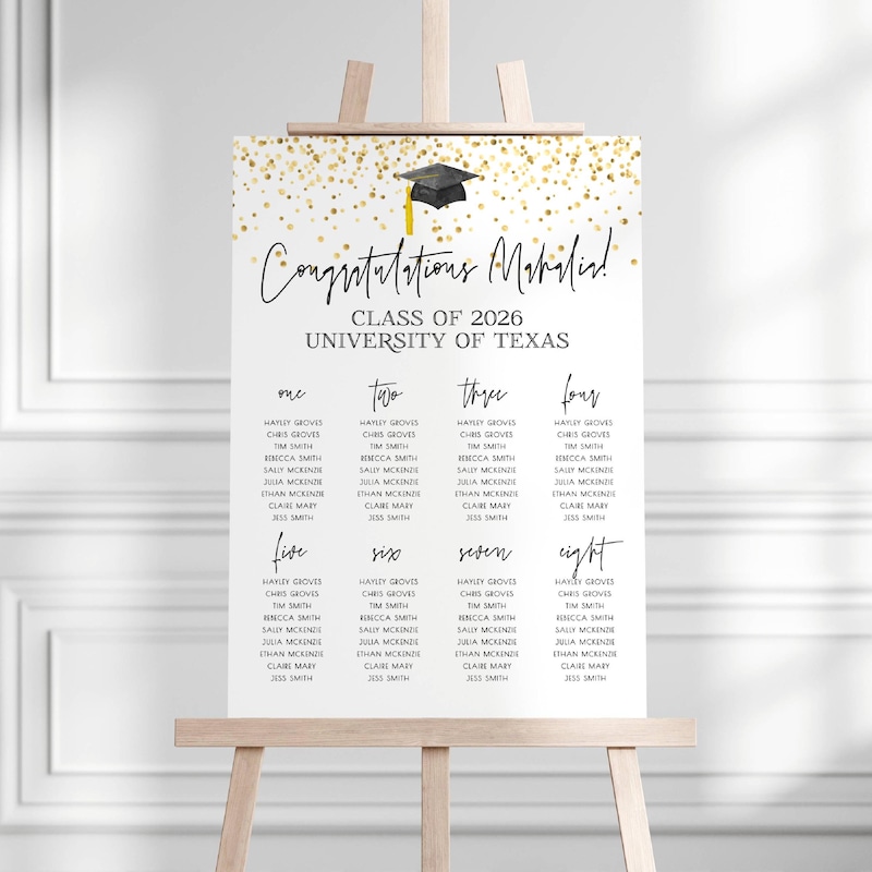 Seating Charts Printable - Etsy