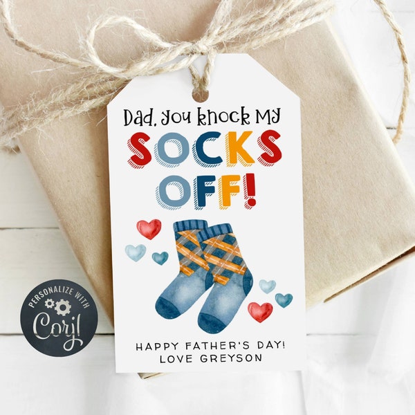 Sock Gift Tag - 60+ Gift Ideas for 2025