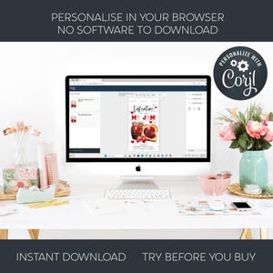 Jam Valentine's Day Gift Tag Template, Printable You Are My Jam Favor ...