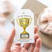 World's Best Dad Trophy Gift Tag Template, Printable Father's Day Tags ...