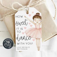 Printable Dance Teacher Thank You Card | Gift Card Holder | Dance ...