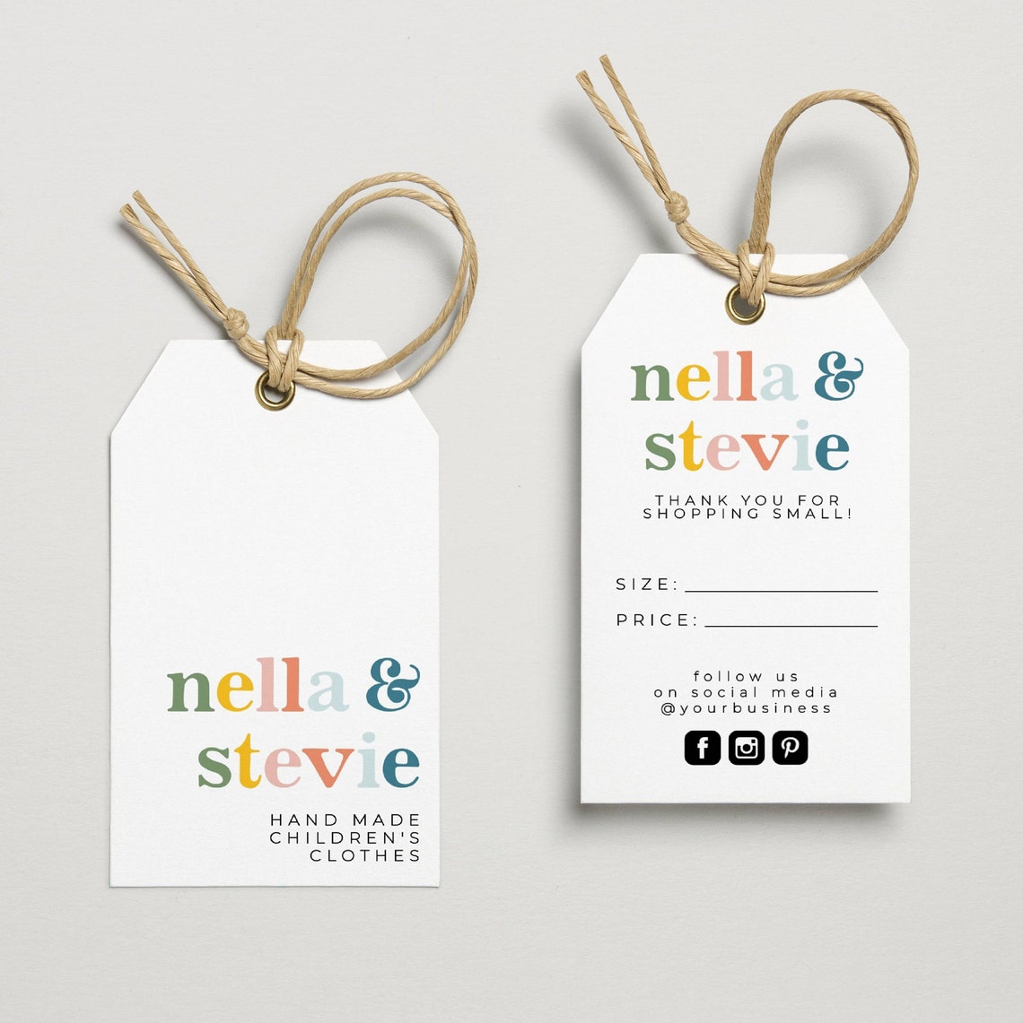 Editable Small Business Price Tag Template Printable - Etsy