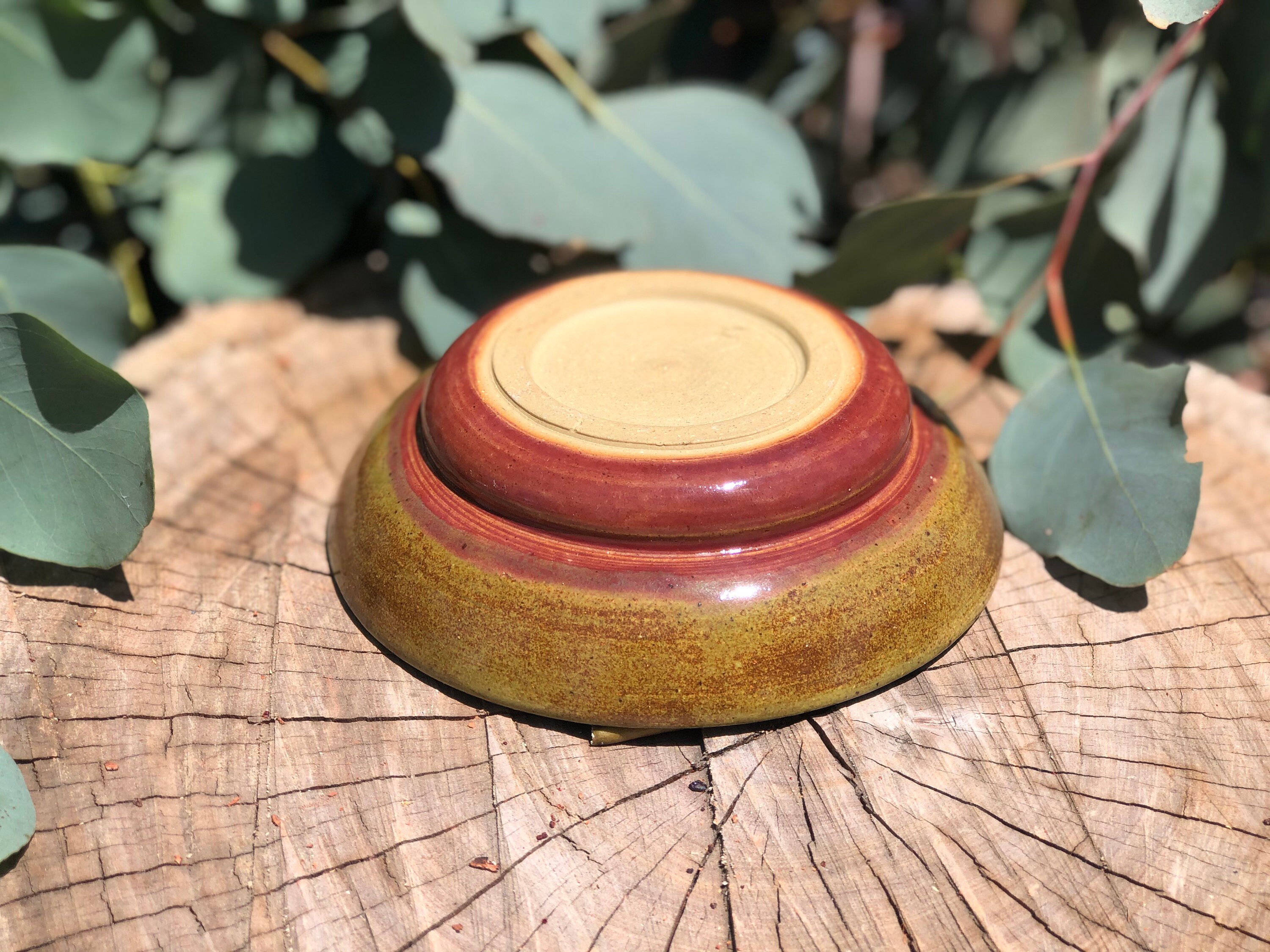 Red Olive Ceramic Catchall Dish Handmade Key Bowl Entryway - Etsy.de