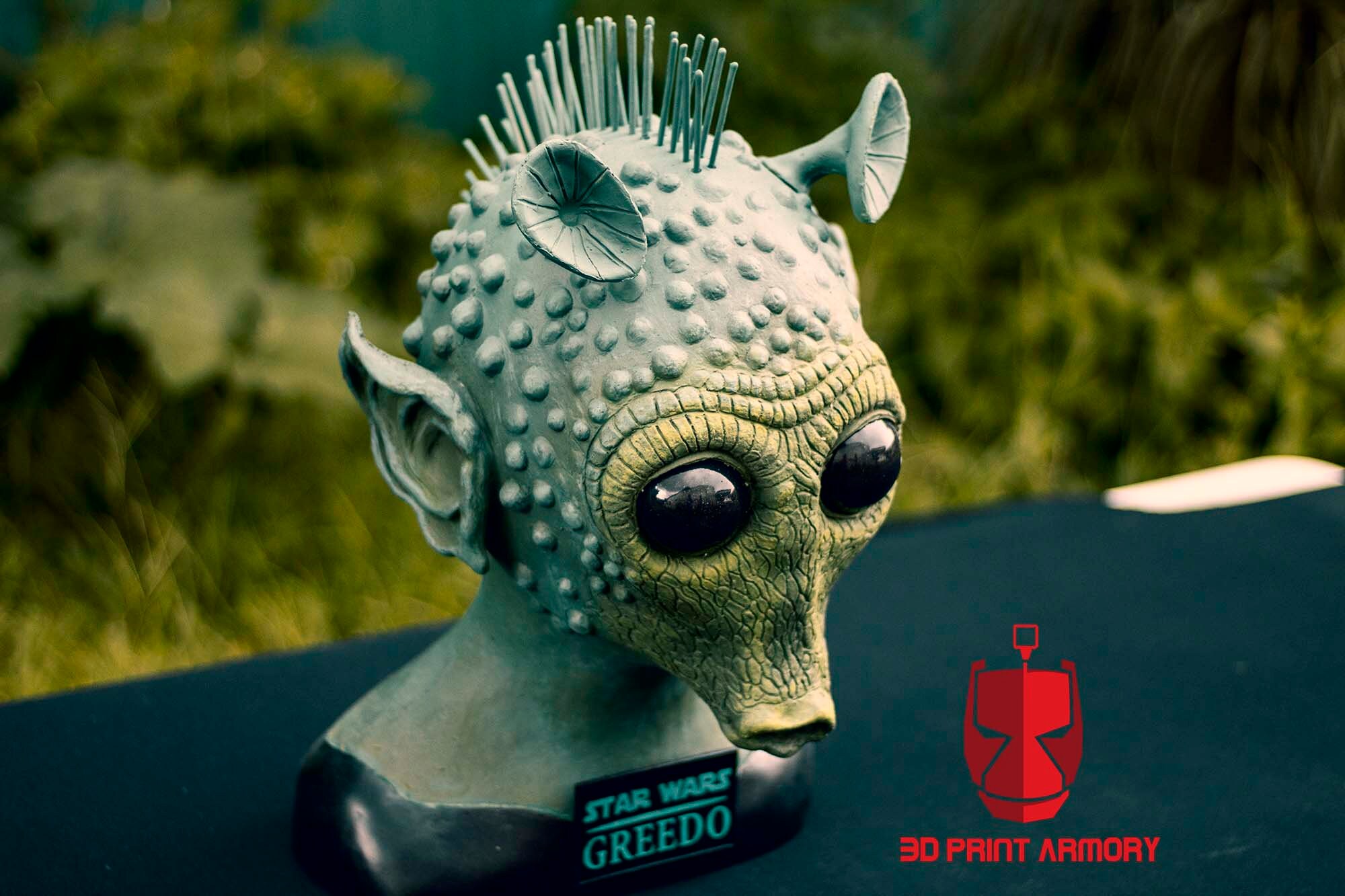 Greedo Rodian Bust - Etsy
