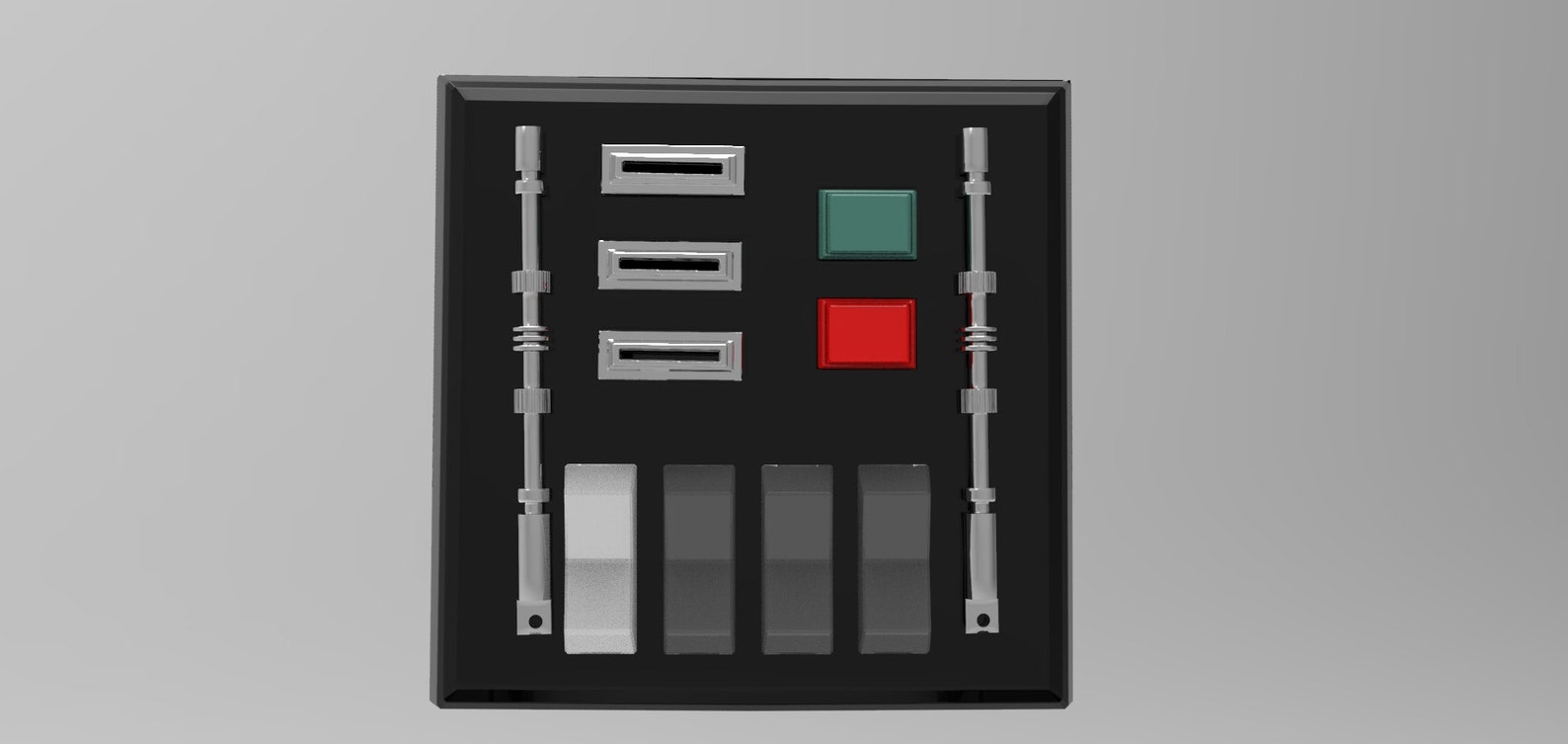 Darth Vader Chest Box Belt Box Armor ANH STL File for 3d Print - Etsy