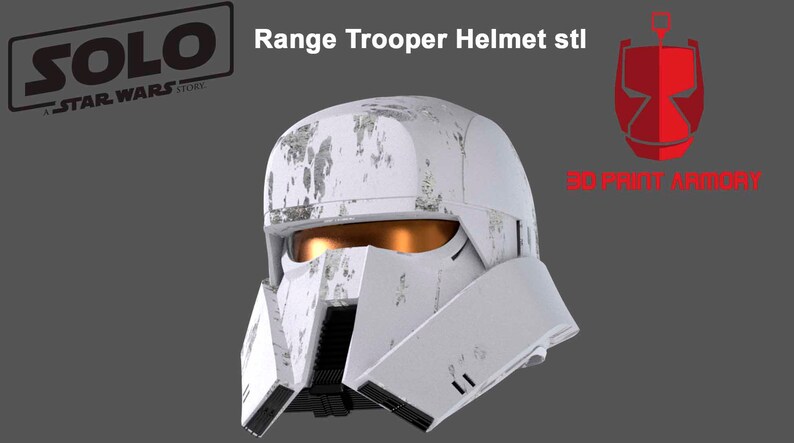 Range Trooper Helmet STL File for 3d Print - Etsy