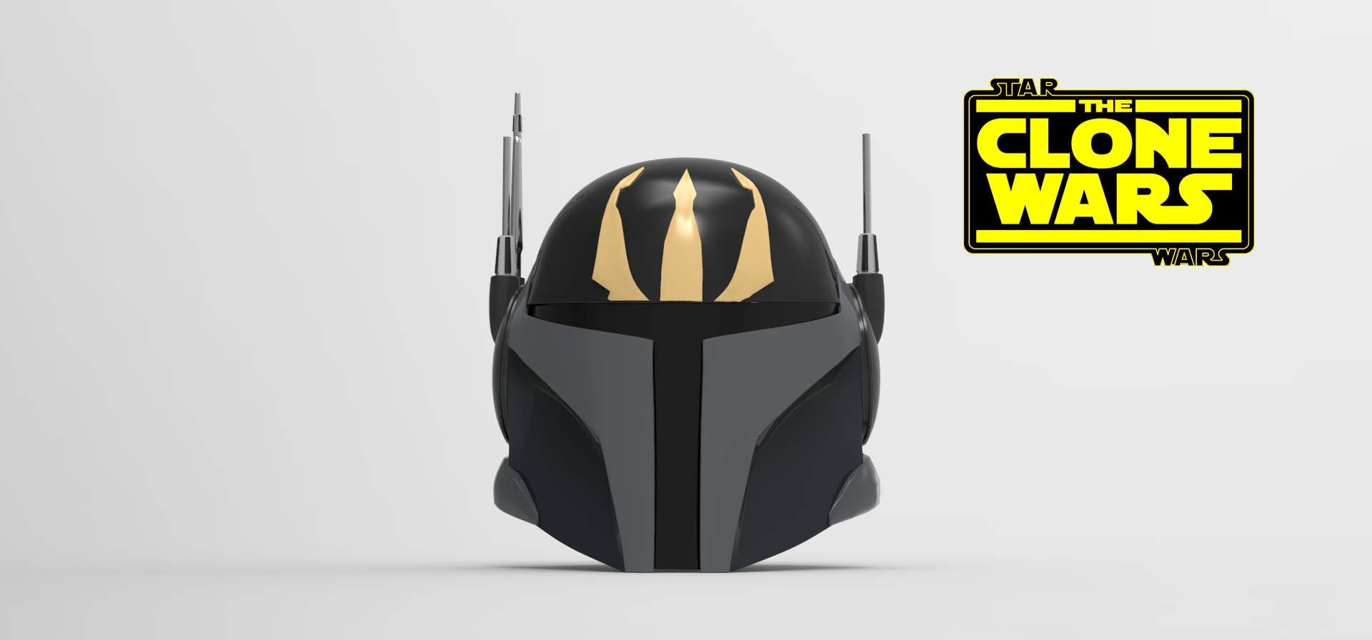 Pre Vizsla Clone Wars Helmet STL File for 3d Print - Etsy