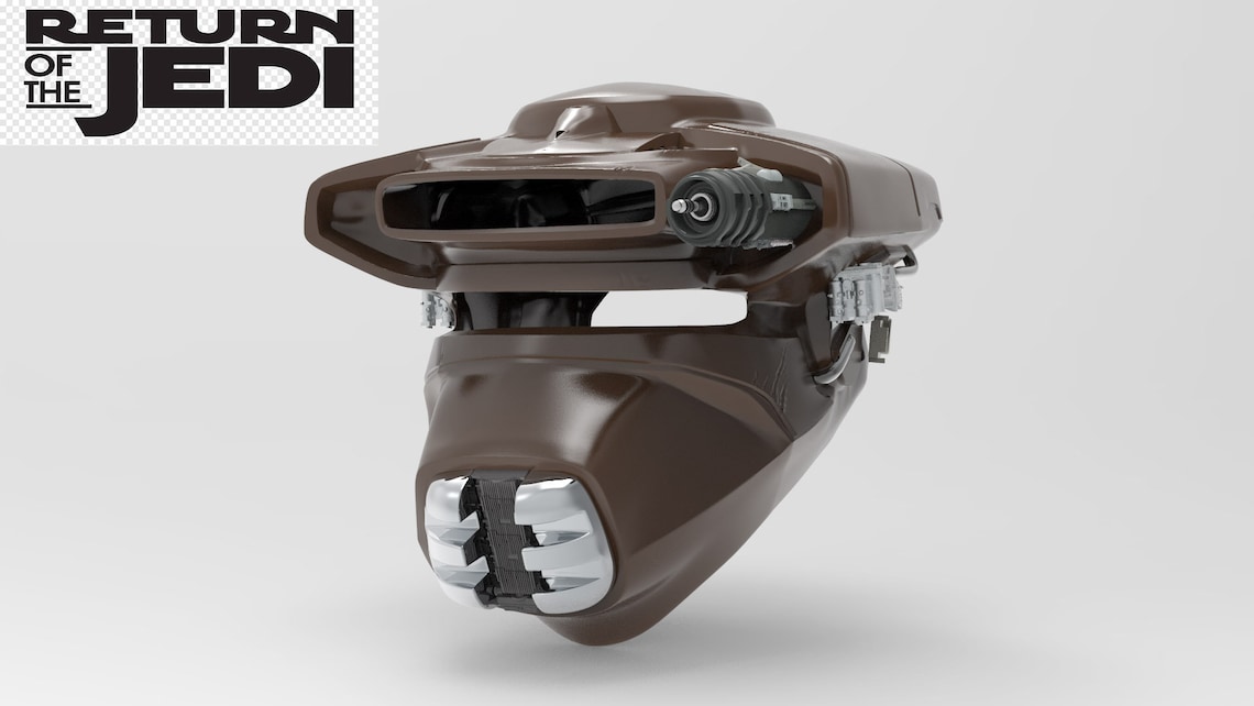 Boushh Helmet STL File for 3d Print - Etsy