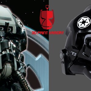 TIE PILOT Rogue One STL File for 3d Print - Etsy