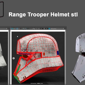 Range Trooper helmet STL file for 3d print - Etsy España