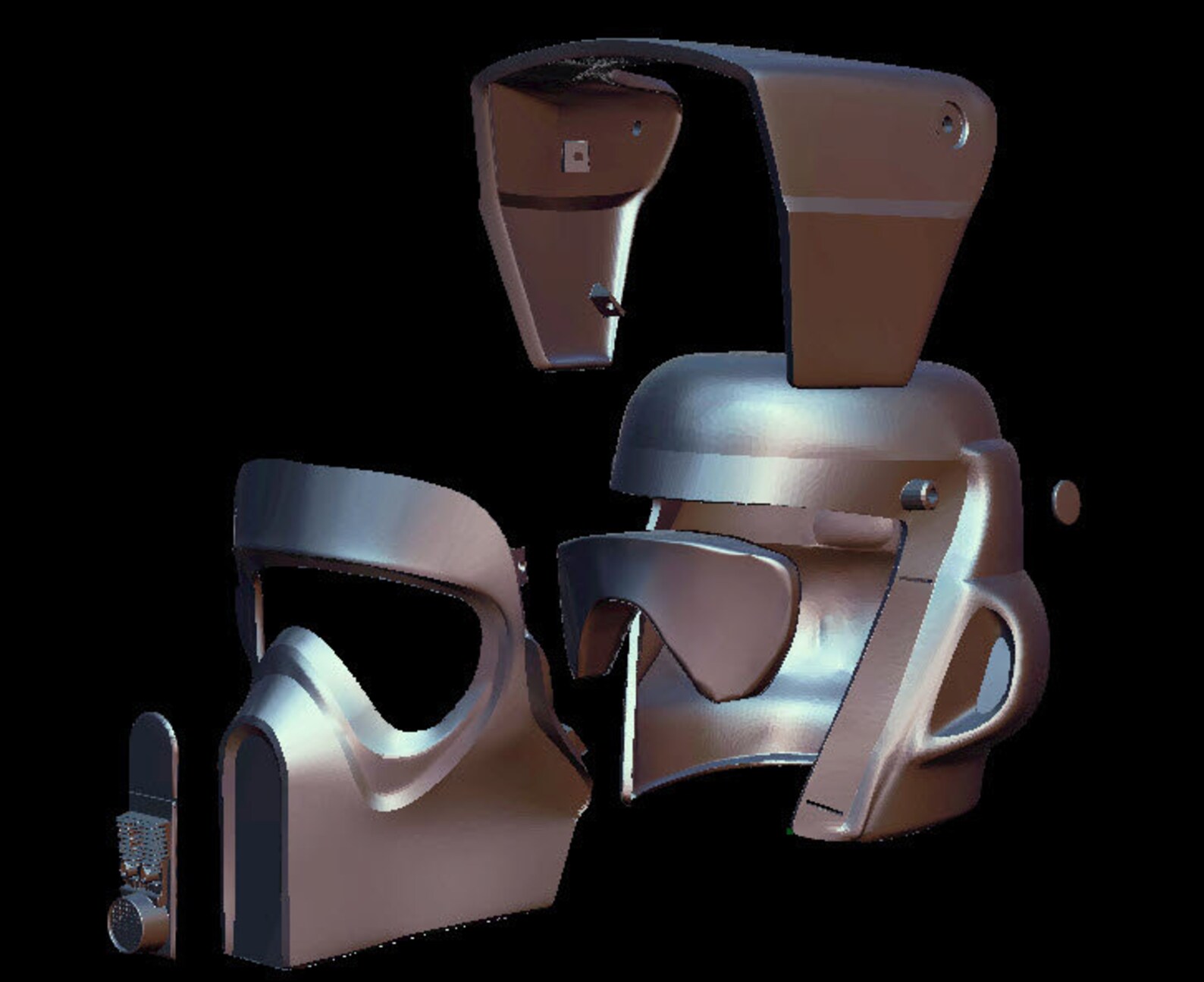 Scout Trooper Helmet STL File for 3d Print - Etsy