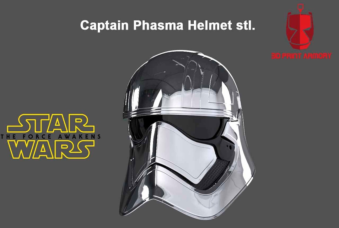 Captain Phasma Helmet Stl - Etsy