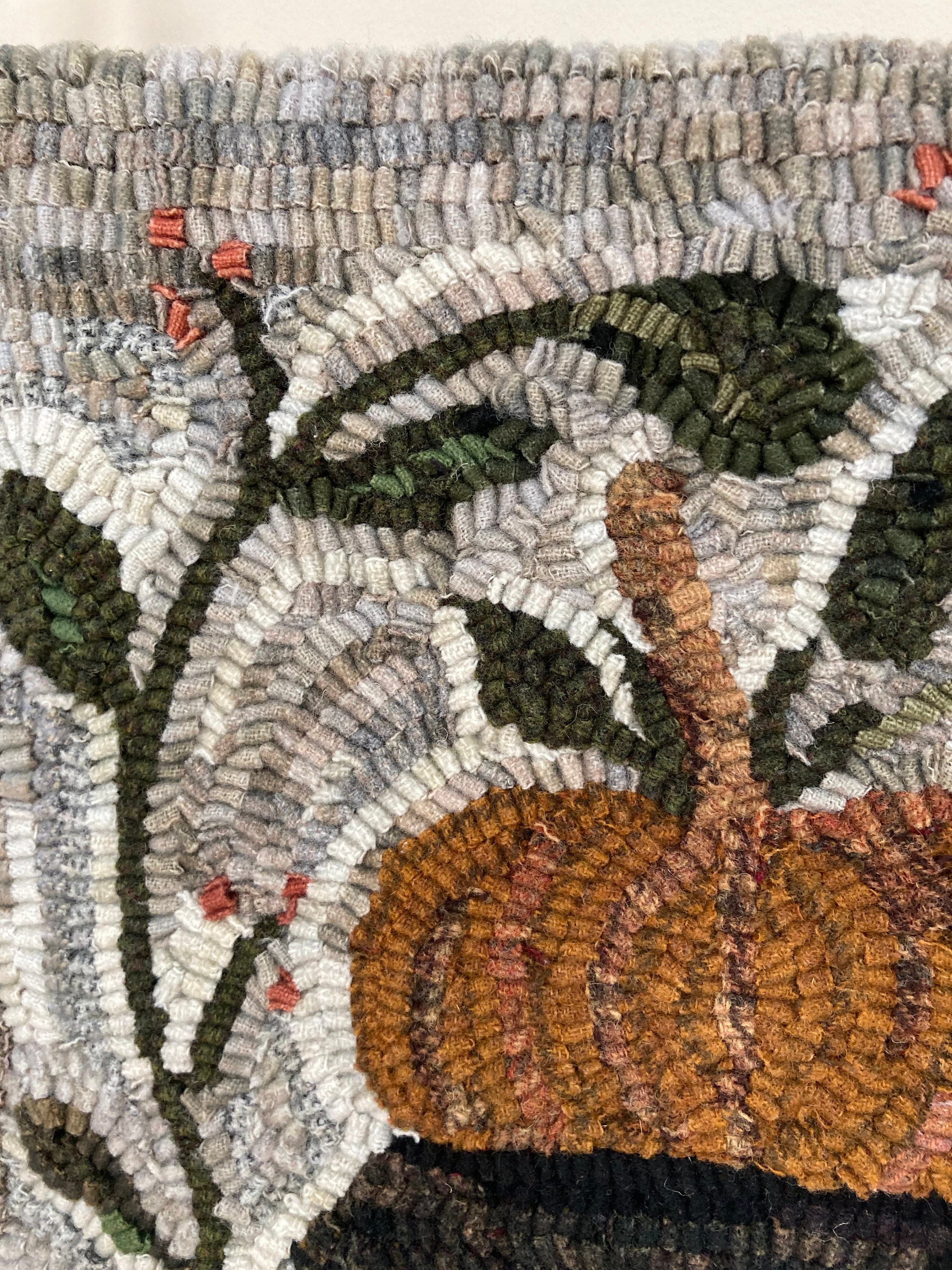 Handmade Primitive, Wool Hooked Rug, Primitive Folk Art - Etsy