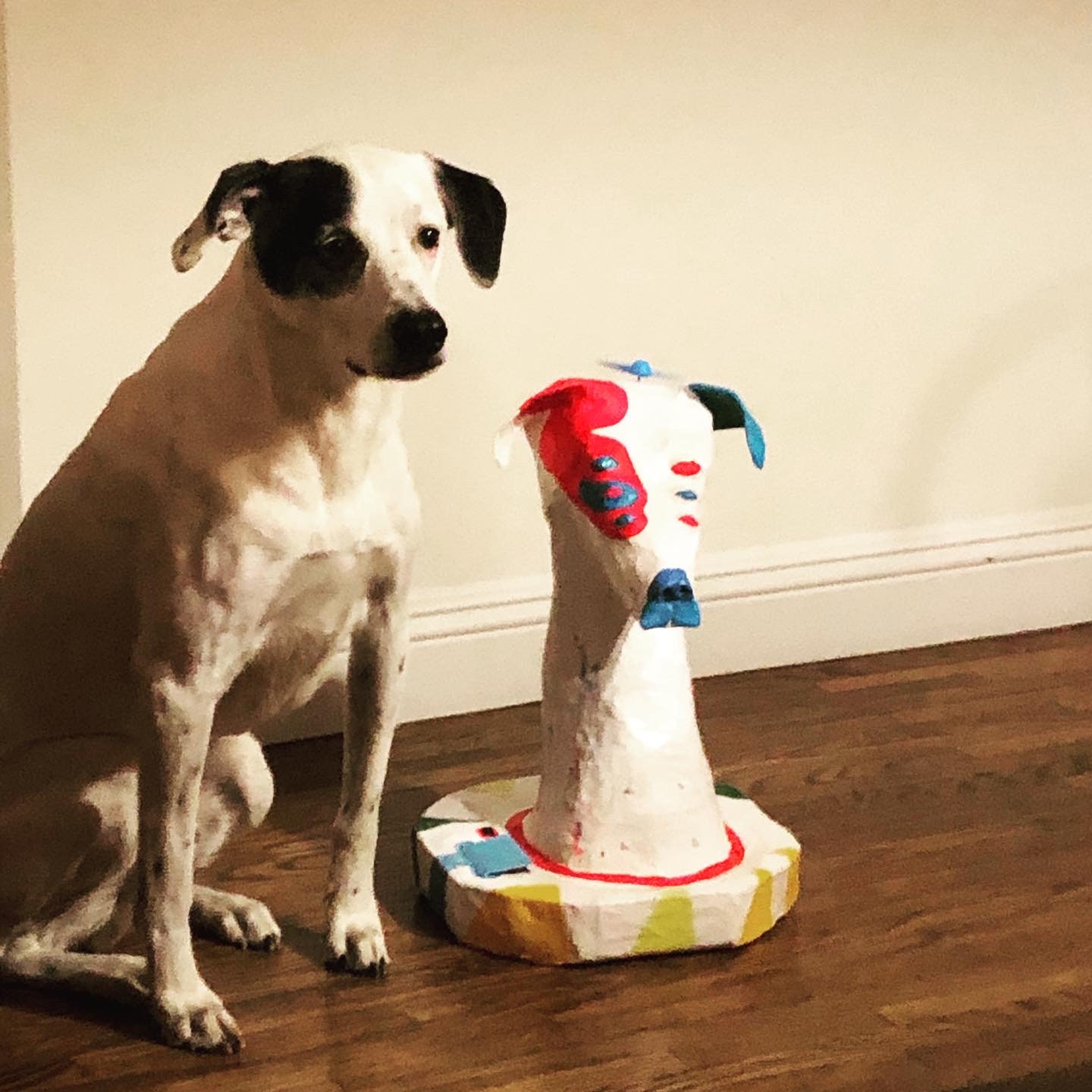 Personalized Dog Bust Made From Recycled Materials - Etsy