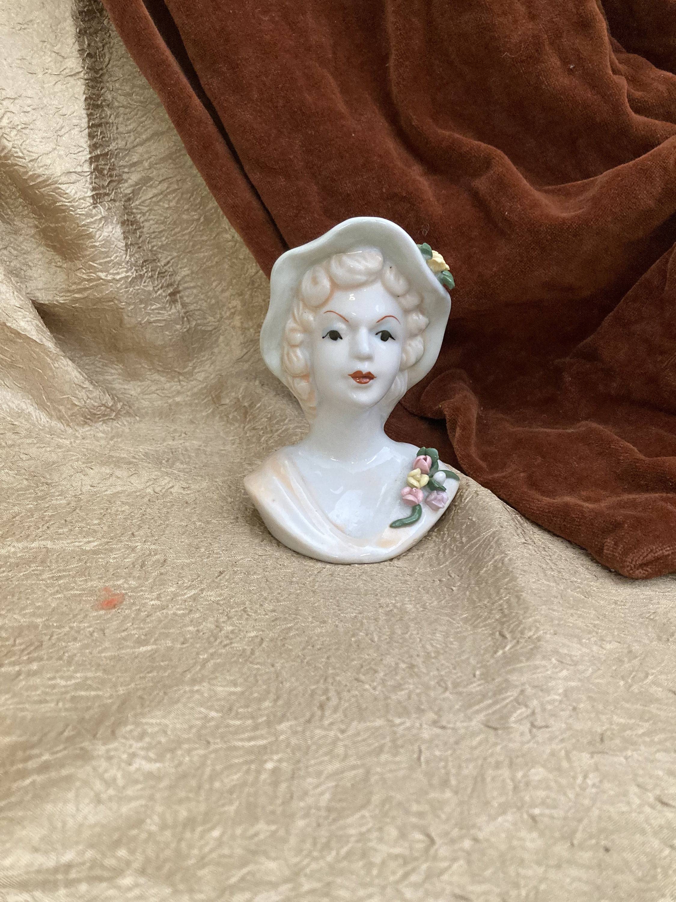 Vintage Lady, Head Planter - Etsy