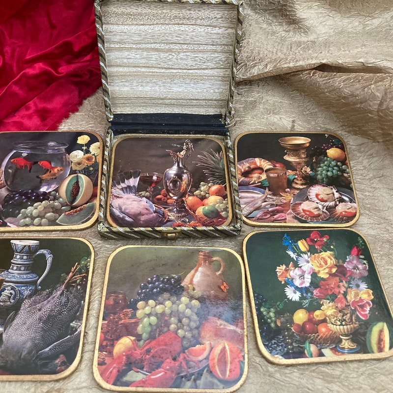 Vintage Coasters - Etsy