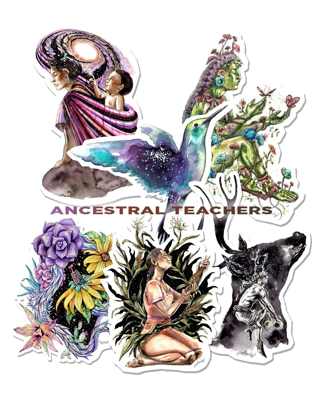 ANCESTRAL TEACHERS Sticker Set - Etsy