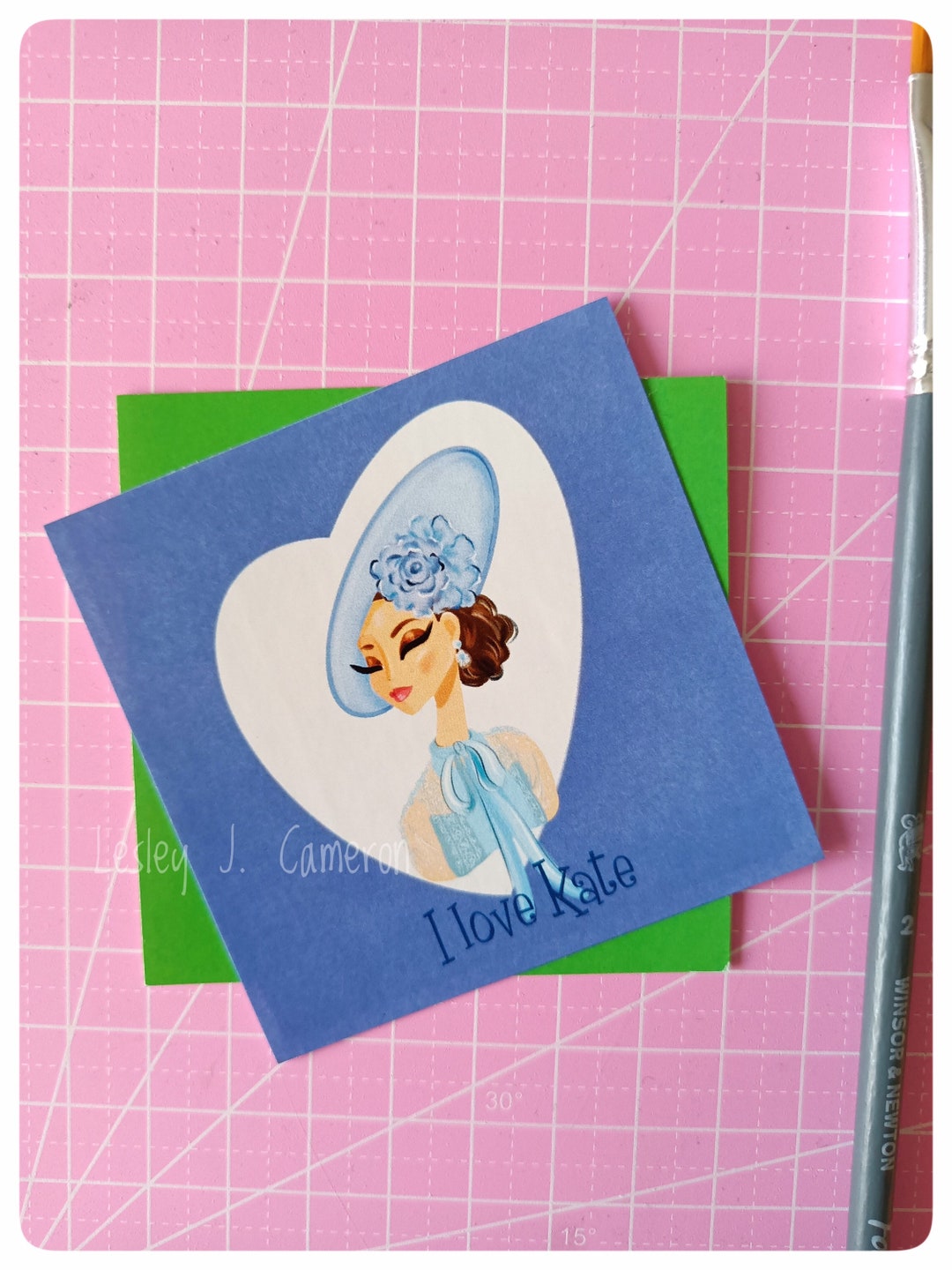 Princess of Wales Kate Middleton Sticker - Etsy
