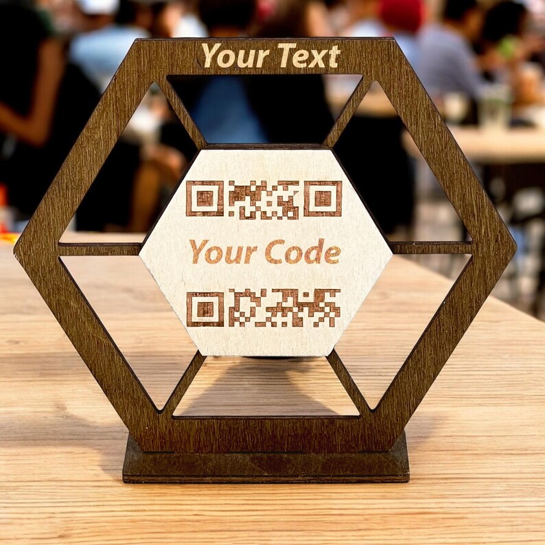 QR Code Sign, Payment Sign, QR Code Menu Stand, Scan to Pay Sign, Bar ...