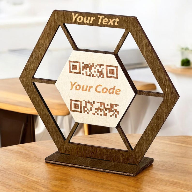 QR Code Sign, Payment Sign, QR Code Menu Stand, Scan to Pay Sign, Bar ...